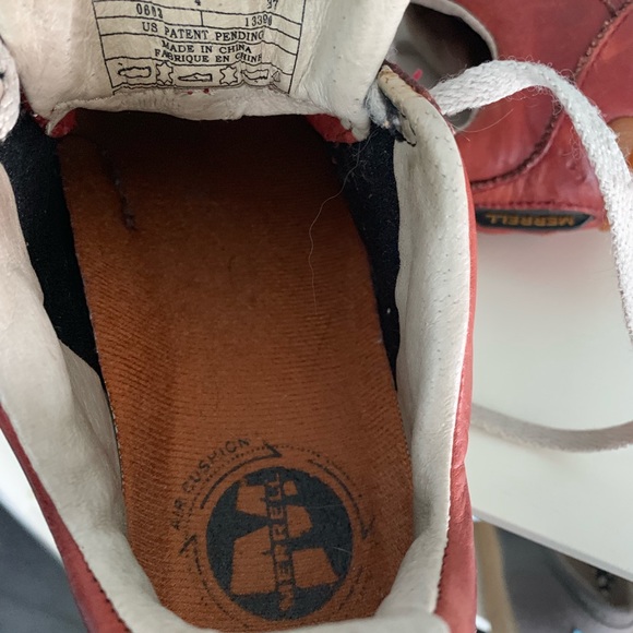 Merrell | Shoes | Red Merrell Sneakers Sprint Varsity Red | Poshmark